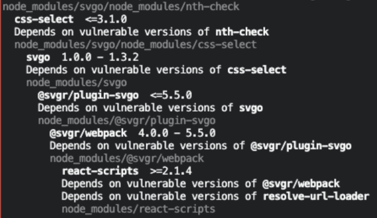 npmパッケージの依存関係の警告を解消した話 | haru log